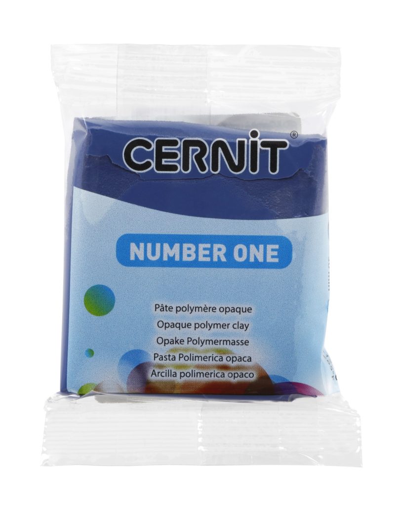 Pâte Polymère Cernit - bleu marine Number One 56g | Cernit