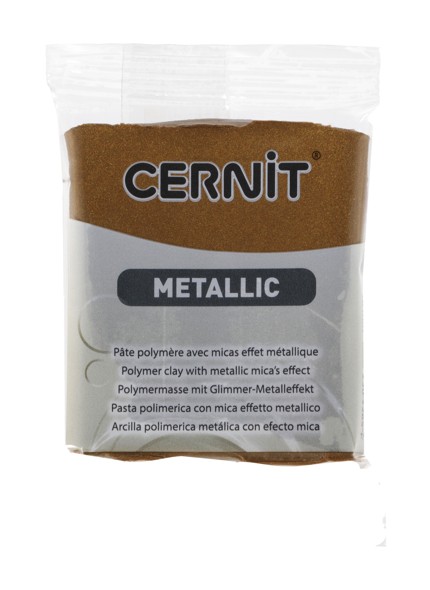 Pâte Polymère Cernit - acier Metallic 56g | Cernit