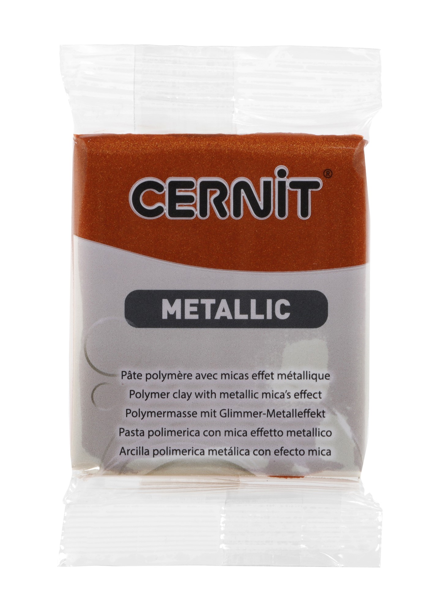 Pâte Polymère Cernit - acier Metallic 56g | Cernit