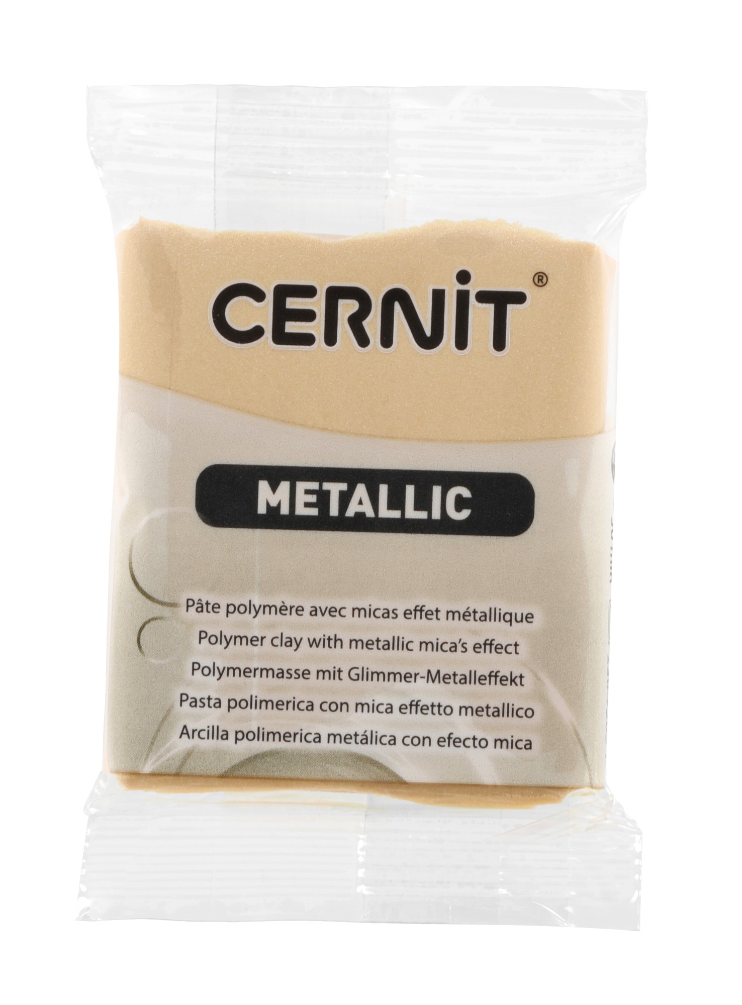 Pâte Polymère Cernit - acier Metallic 56g | Cernit