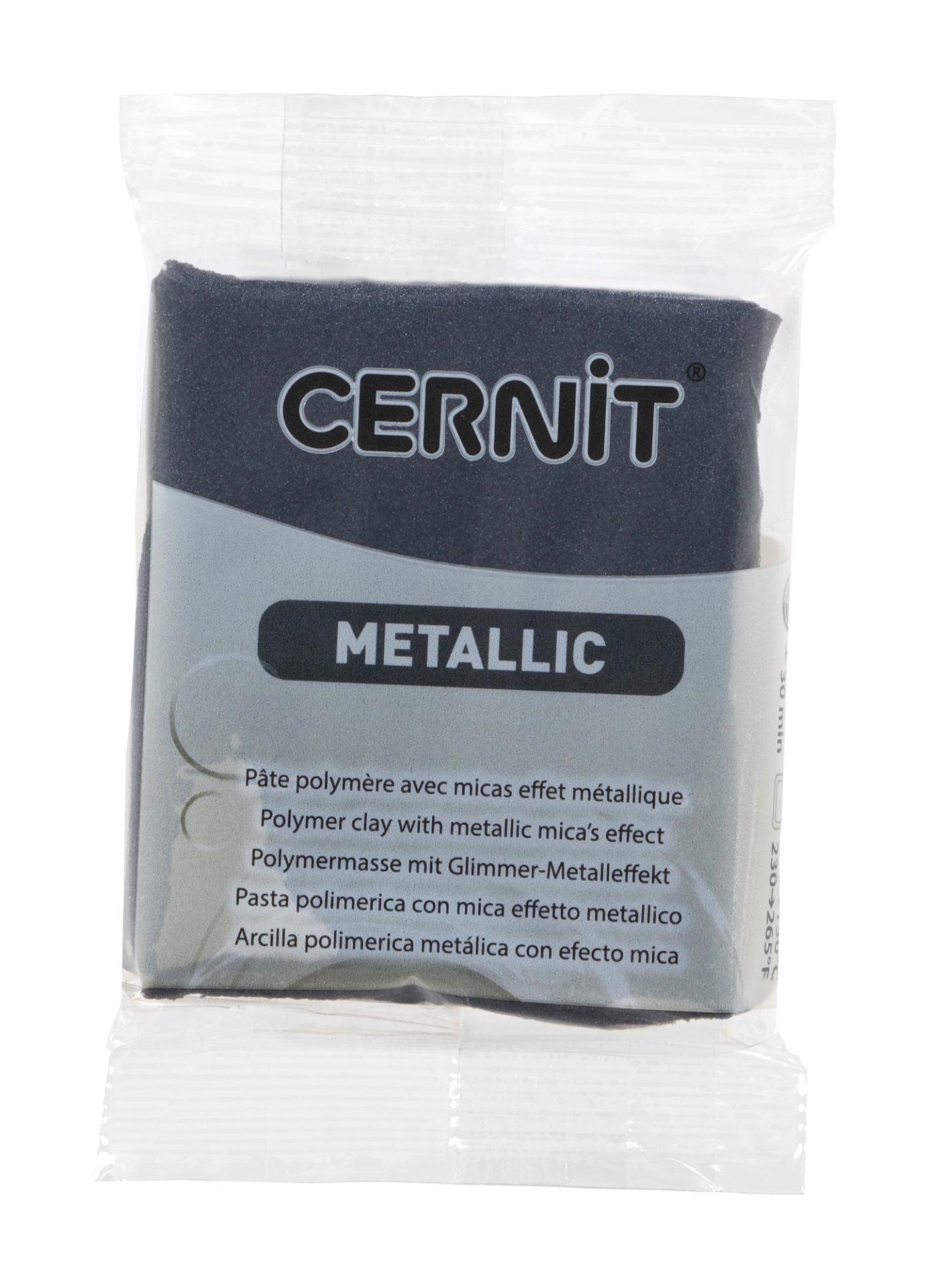 Cernit Polymer Clay - Metallic hematite 56g | Cernit