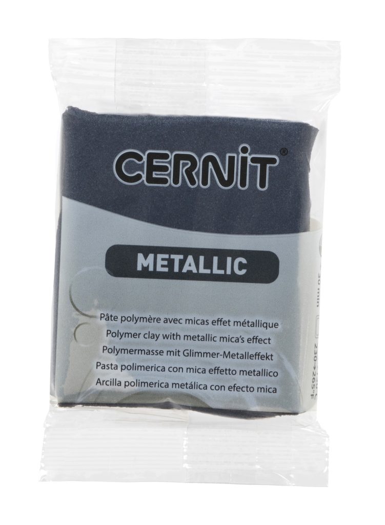 Cernit Polymer Clay - Metallic hematite 56g | Cernit