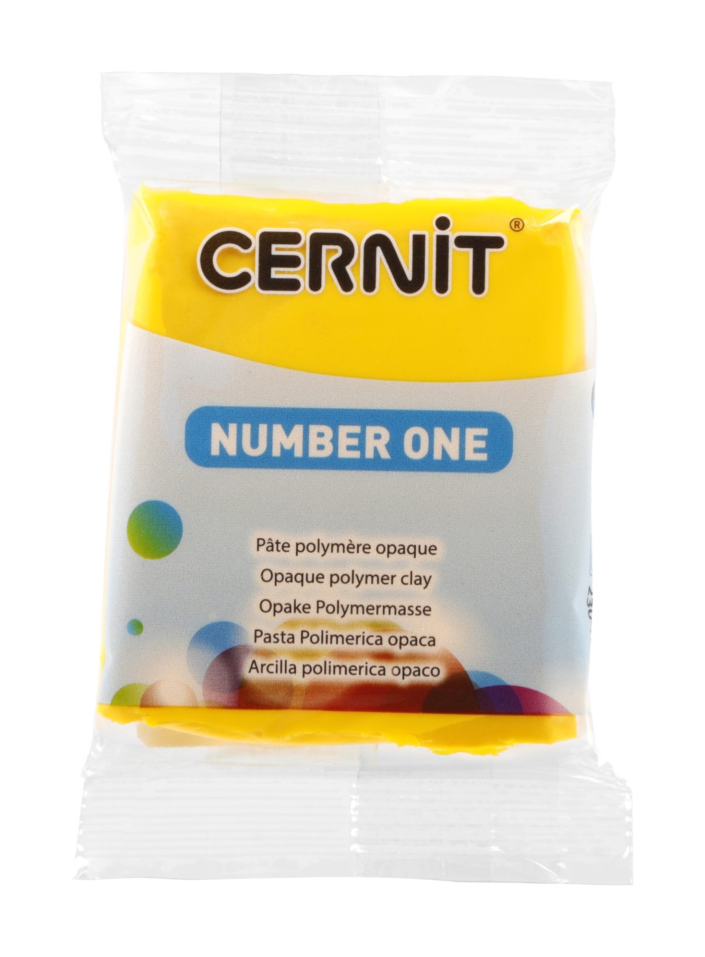 Cernit Polymer Clay - yellow N°1 56g | Cernit