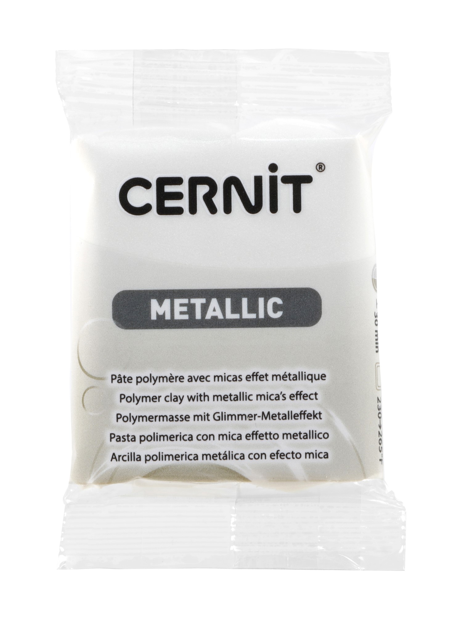 Pâte Polymère Cernit - acier Metallic 56g | Cernit