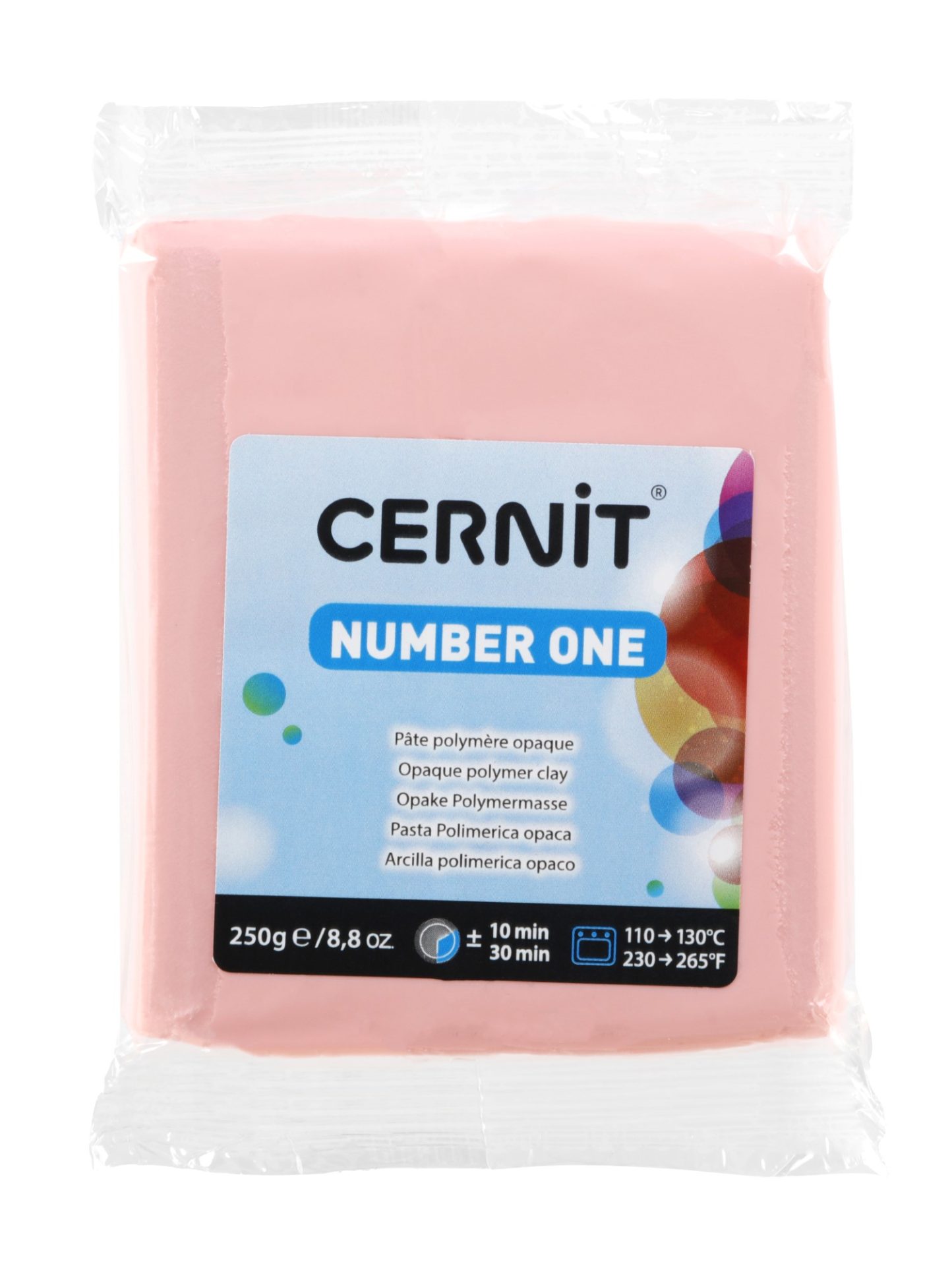 Cernit Polymer Clay - pink N°1 250g | Cernit