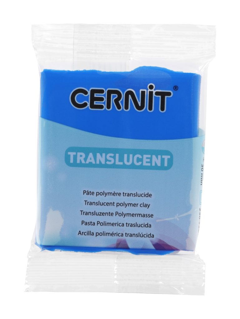 Pâte Polymère Cernit - saphir Translucent 56g | Cernit