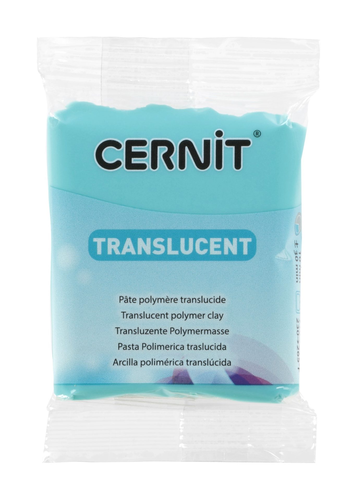 Cernit Polymer Clay - Translucent Emerald Green 56g | Cernit
