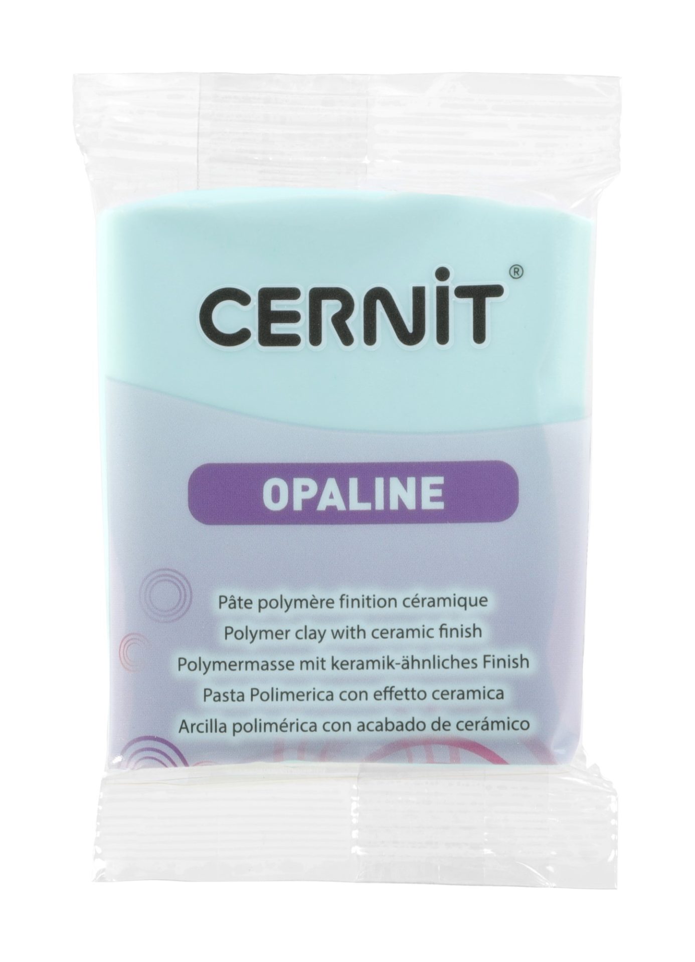 Cernit Polymer Clay - Opaline mint green 56g | Cernit
