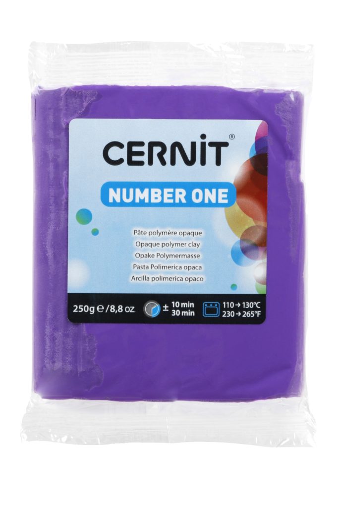 Pâte Polymère Cernit - violet Number One 250g | Cernit