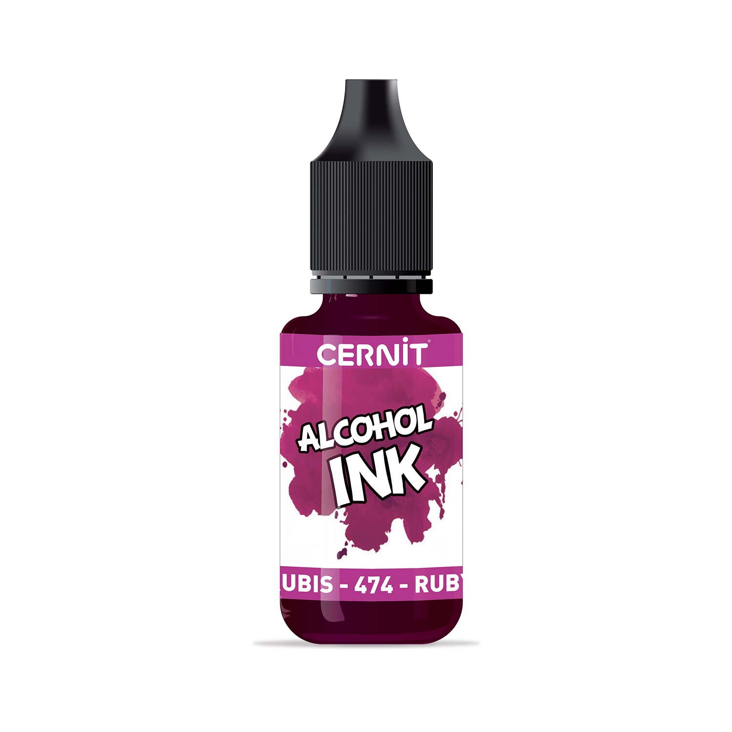 Cernit Auxiliary - ruby Alcohol ink 20ml | Cernit