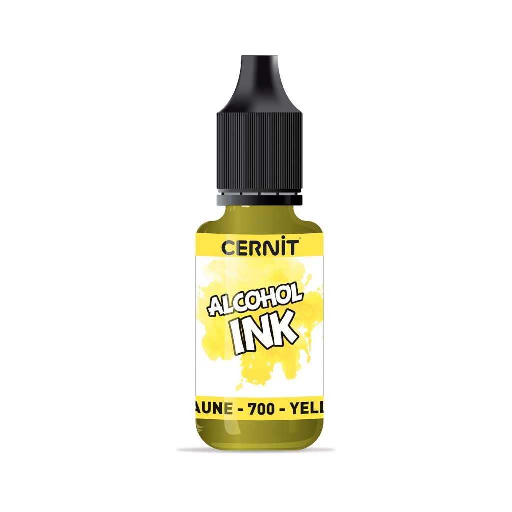 Cernit Auxiliary - yellow Alcohol ink 20ml | Cernit