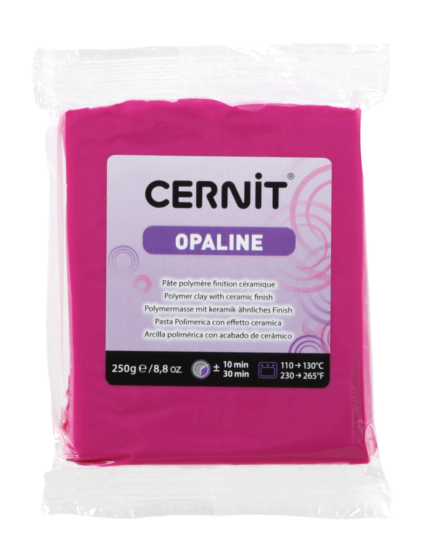 Cernit Polymer Clay - magenta Opaline250g | Cernit