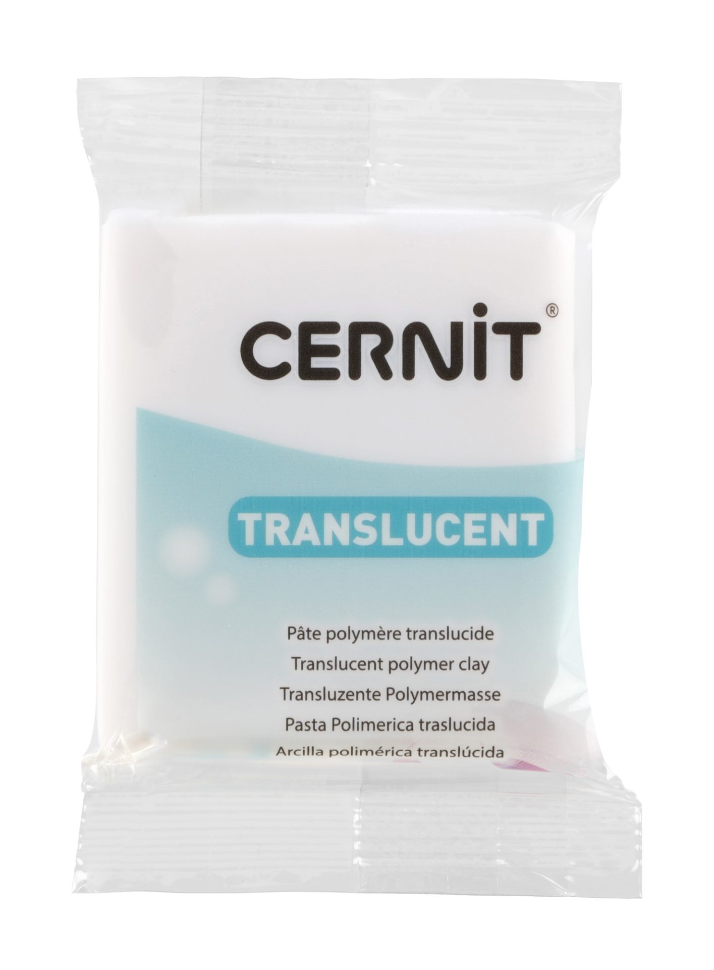 Cernit Polymer Clay - white Translucent 56g | Cernit